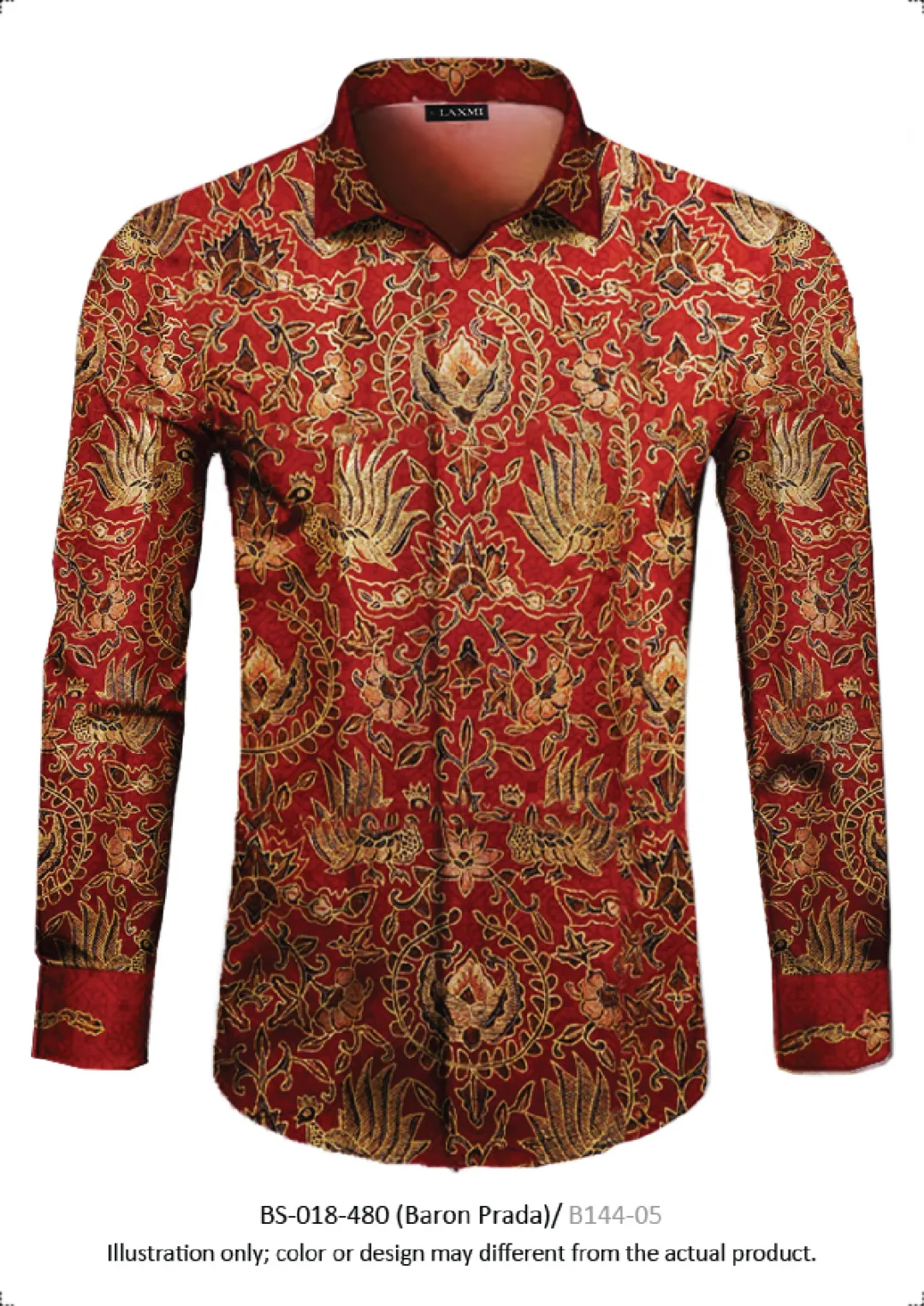 Batik Baron Prada - BS-018-480 Bird - Laxmi Tailors
